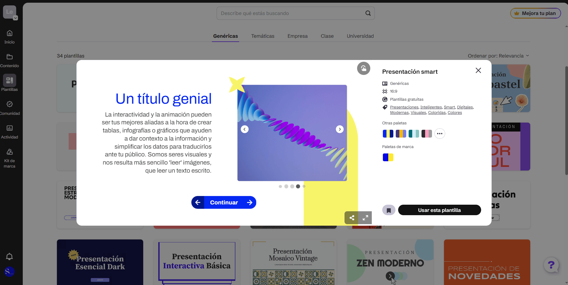 ¿Qué es Genially? | Presentaciones interactivas en segundos