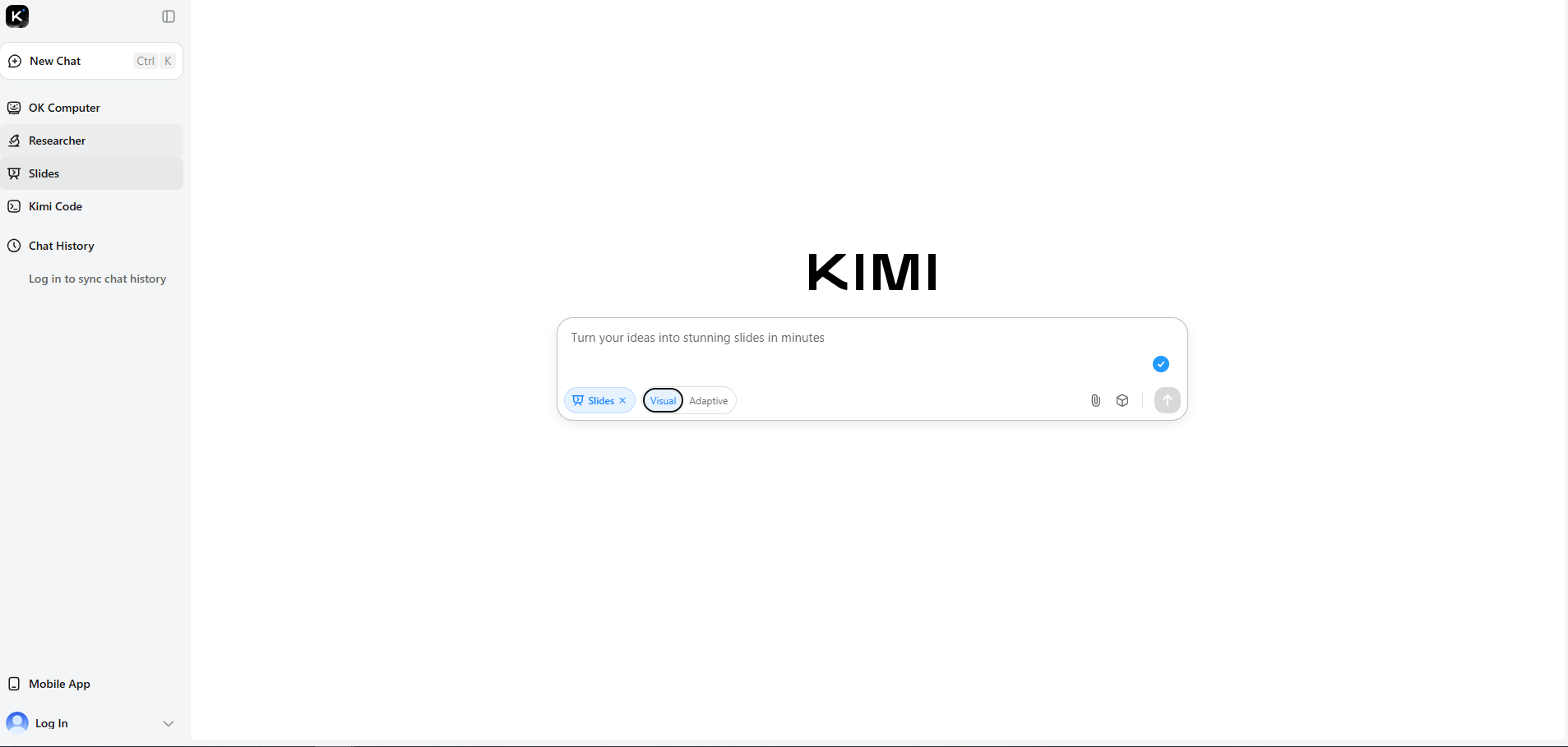 Kimi AI | ¿Qué es? Crea presentaciones y slides en segundos